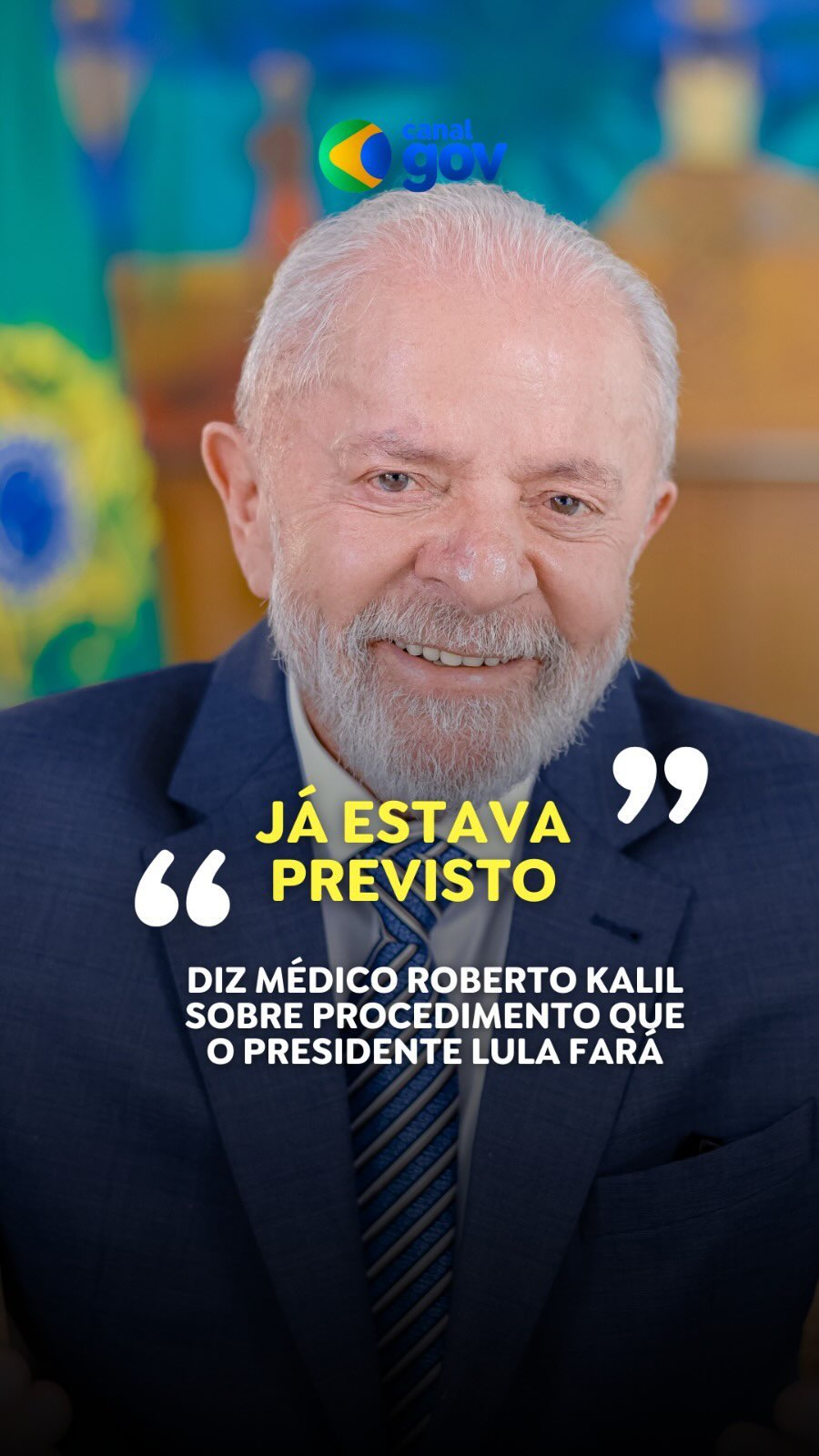 Como será o novo procedimento que o presidente Lula fará? — Distribuição