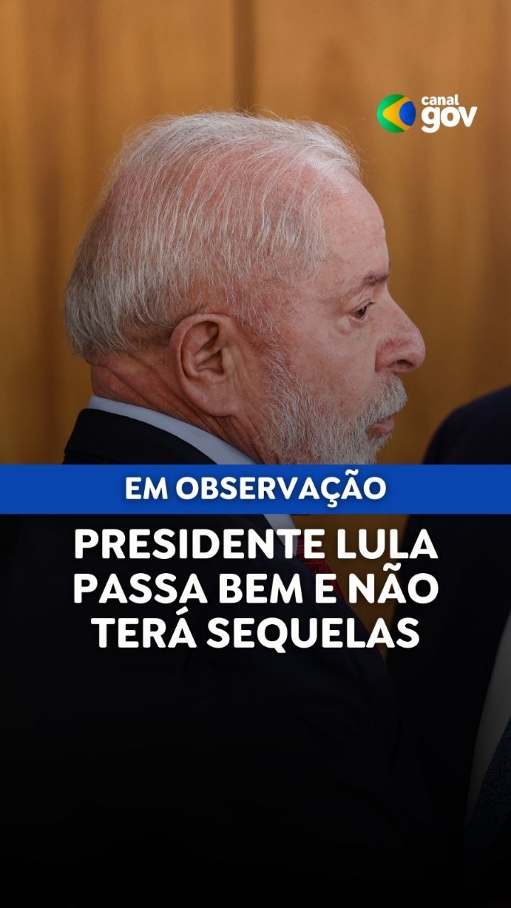 Lula não terá sequelas — Distribuição